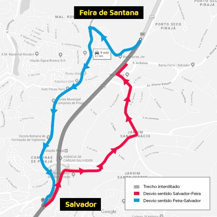 NewsBA – BR-324 vai ganhar novo viaduto como parte da Linha Azul